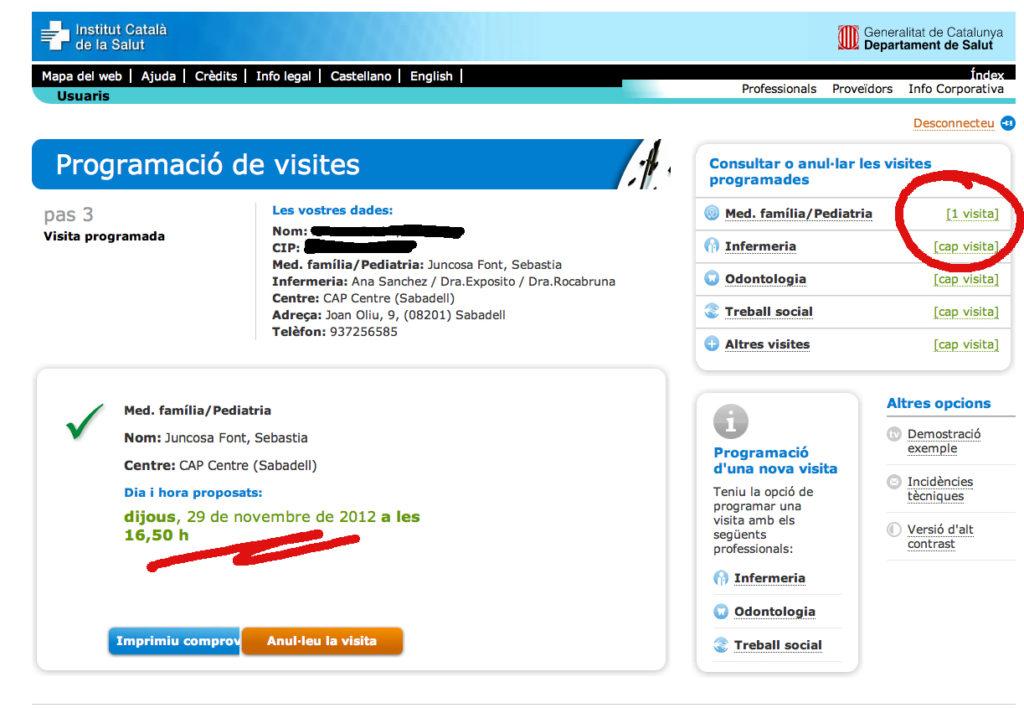 Cita previa Catsalut ⊛ Como PEDIR cita, cambiar o anular Cita previa ...